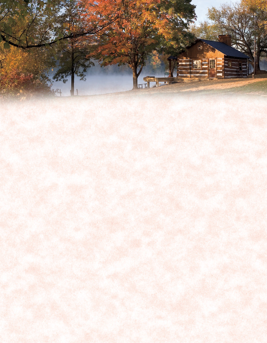 41806 - DESIGNER PAPER - CABIN BY THE LAKE – McBeth Corporation