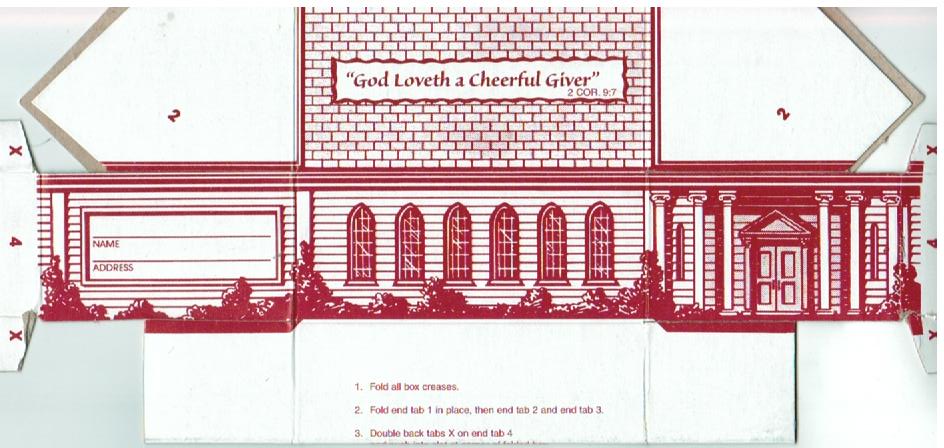 51060 - CHURCH BANKS/ Pack of 100 – McBeth Corporation