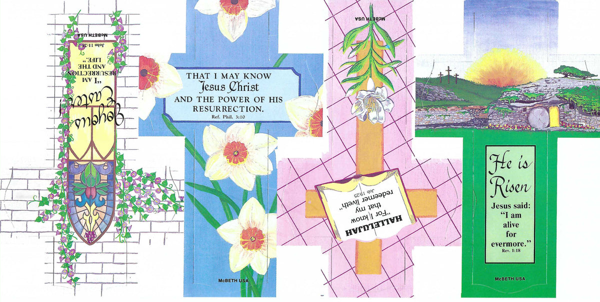 91445 - EASTER CROSS BOOKMARKS (100) – McBeth Corporation