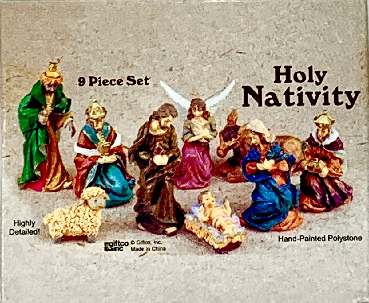 3567 POLYSTONE HOLY NATIVITY SCENE (9 PIECE) – McBeth Corporation